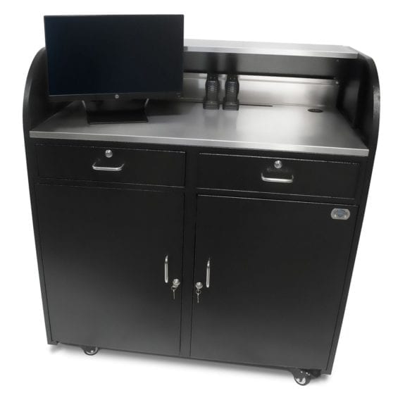 Portable Professional Security Desk | The Security Station