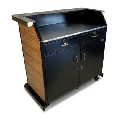 Custom Portable Professional Security Desk | The Security Station