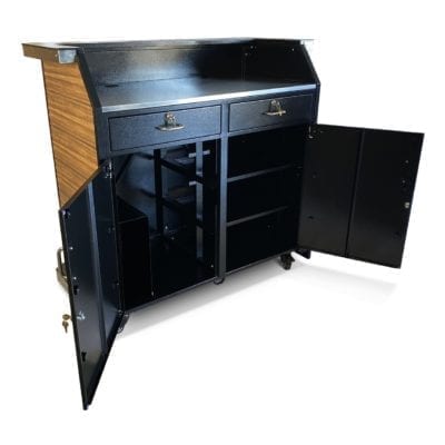 Custom Portable Professional Security Desk | The Security Station