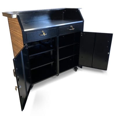 Custom Portable Professional Security Desk | The Security Station