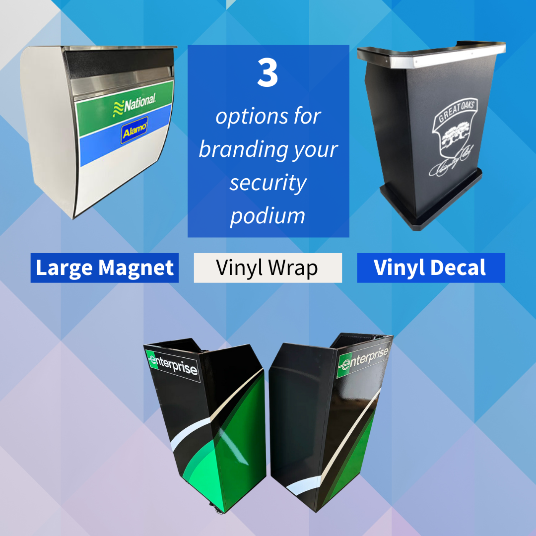 The Impact of Branded Security Podiums | The Security Station